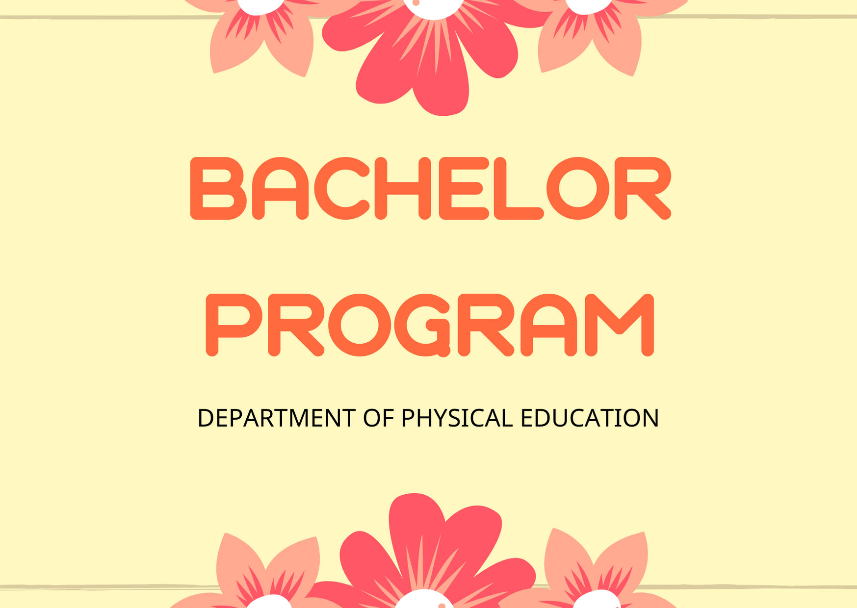 Degree Program